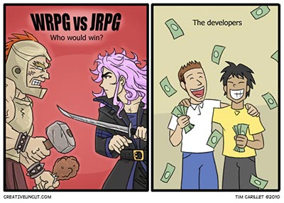 JRPG VS WRPG - Western RPG´s Vs Eastern RPG´s - TGG