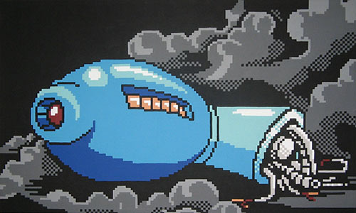 8-Bit Artist - Awesome 8-bit pixel paintings - TGG