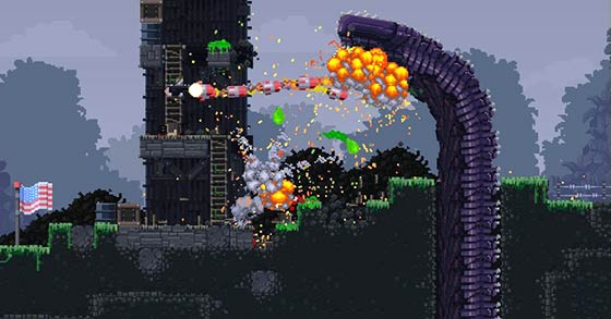 Broforce: Alien Infestation - Bros Vs Aliens! - TGG