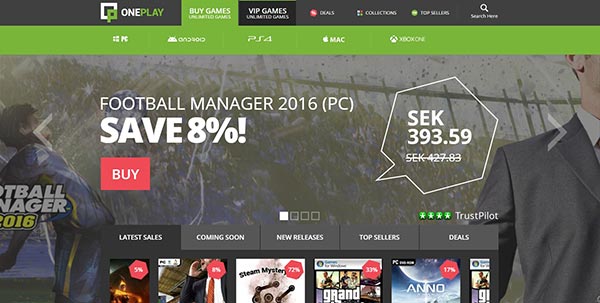 OnePlay Giveaway, three keys for one year use each - TGG