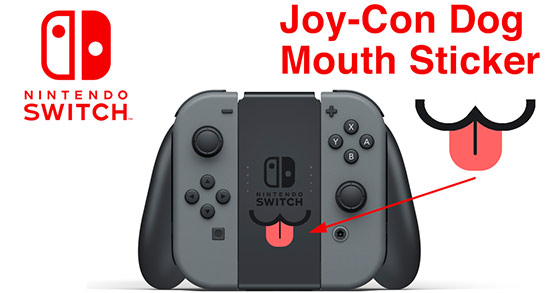 The Joy-Con dog sticker rocks Kickstarter like a boss - TGG