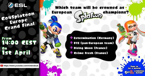 Europe's best Splatoon players will face-off in Paris - TGG