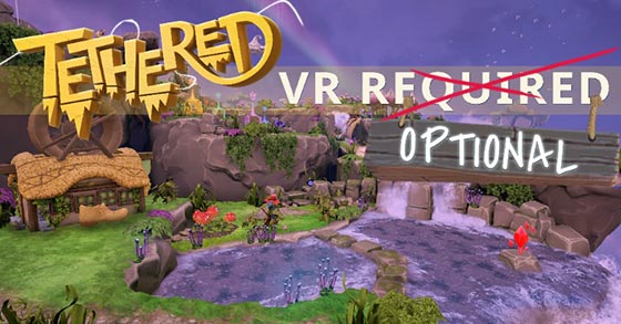 Tethered is now Playable without VR in Untethered mode - TGG