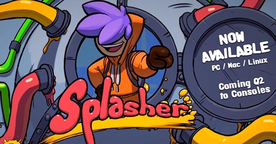 “Splasher” is set for a console release this Fall - TGG