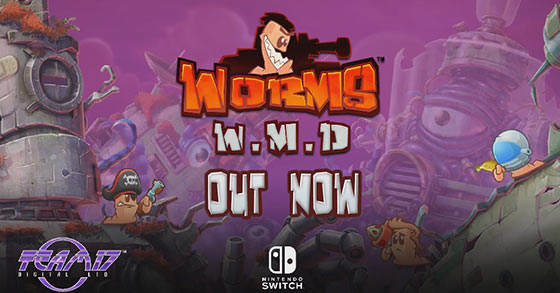 Worms W.M.D has landed on the Nintendo Switch - TGG