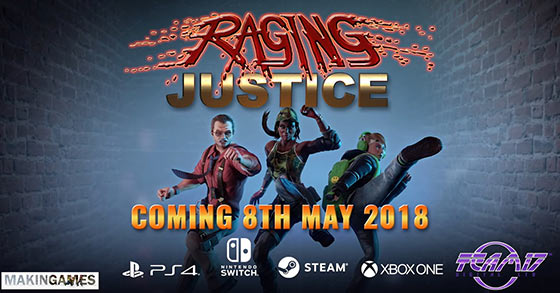 "Raging Justice" is coming to console and PC in May - TGG