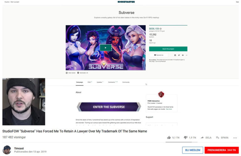 Subverse interview with Studio FOW - Lewd games/movies and the Tim Pool ...