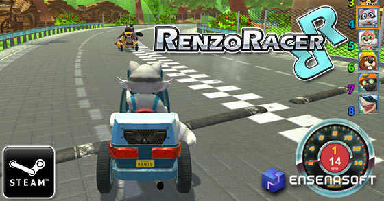 EnsenaSoft's "Renzo Racer" is out now via Steam - TGG