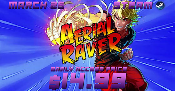 The air combo fighting game “Aerial Raver” is now available via Steam ...