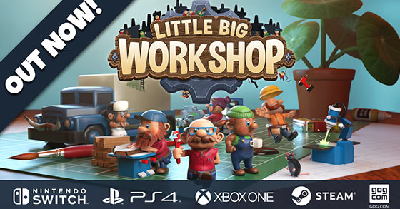 "Little Big Workshop" is now available on the Xbox One and PS4 - TGG