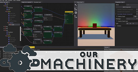 Our Machinery has just released their "The Machinery" game engine - TGG