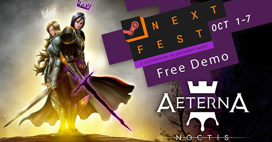“Aeterna Noctis” is dropping its demo via Steam Next Fest on October ...