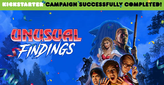 The 1980s-themed adventure game “Unusual Findings” is now fully funded ...