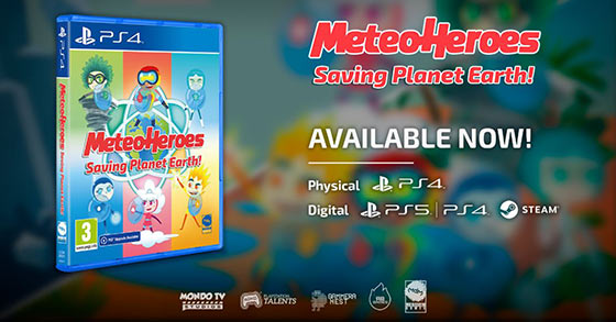 “Meteoheroes” is now physically available for the PS4 - TGG