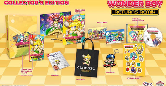 "Wonder Boy Returns Remix" is now physically available for the Switch - TGG