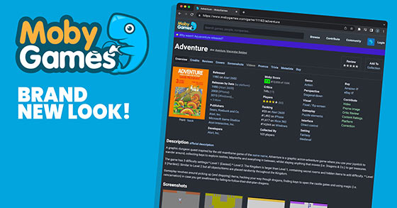 Atari has just announced the launch of the new MobyGames website - TGG