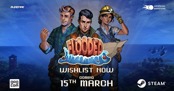 "Flooded" is coming to PC on March 15th, 2023 - TGG