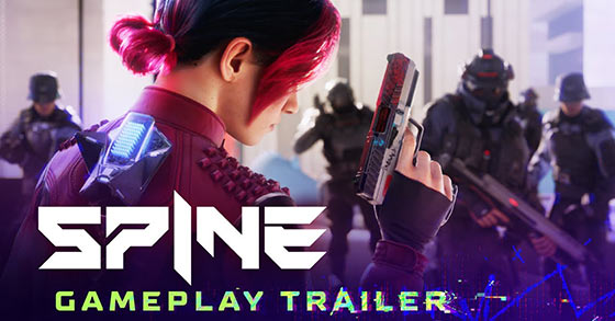 "SPINE" has just dropped its very 1st gameplay trailer - TGG (TGG)