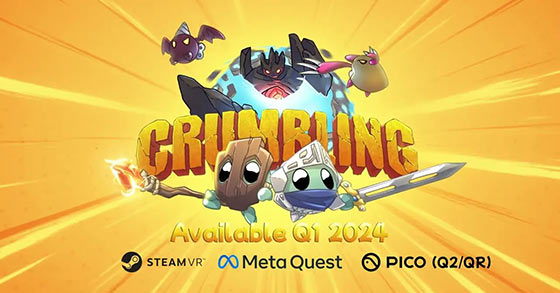 "Crumbling" is coming to PCVR in early 2024 - TGG