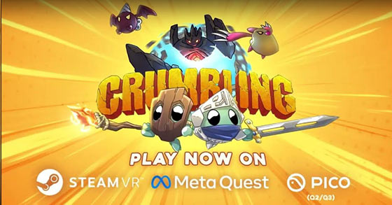 “Crumbling” is now available for PCVR - TGG