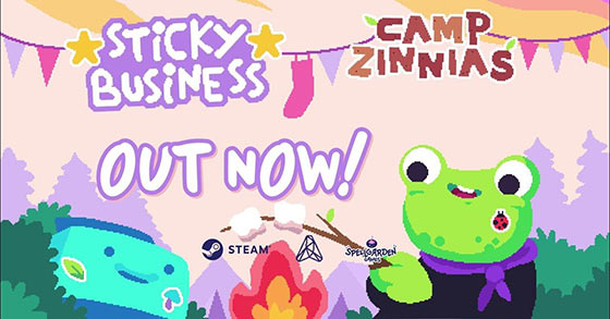 “Sticky Business” just dropped its "Camp Zinnias" DLC - TGG