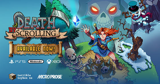 ‘Death By Scrolling’ is out now for consoles - TGG
